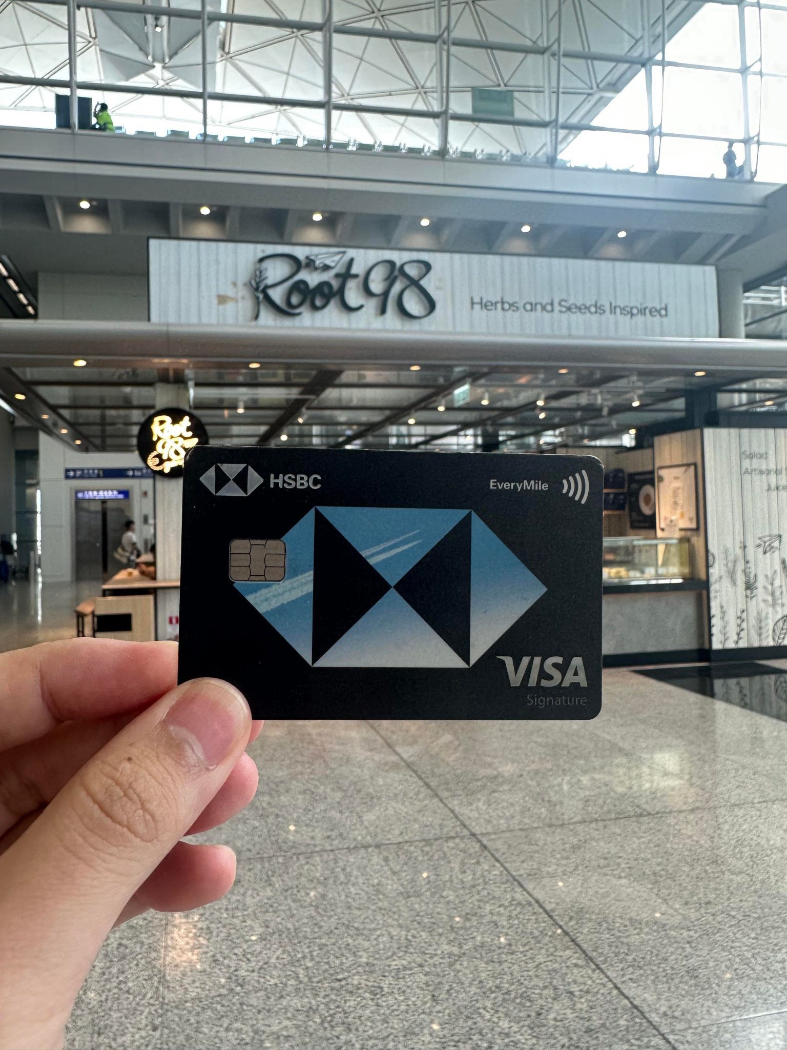 【HSBC EveryMile貴賓室+機場外賣】HSBC/AE Explorer機場免費外賣攻略！Root98 / TGM開放時間！Plaza ...
