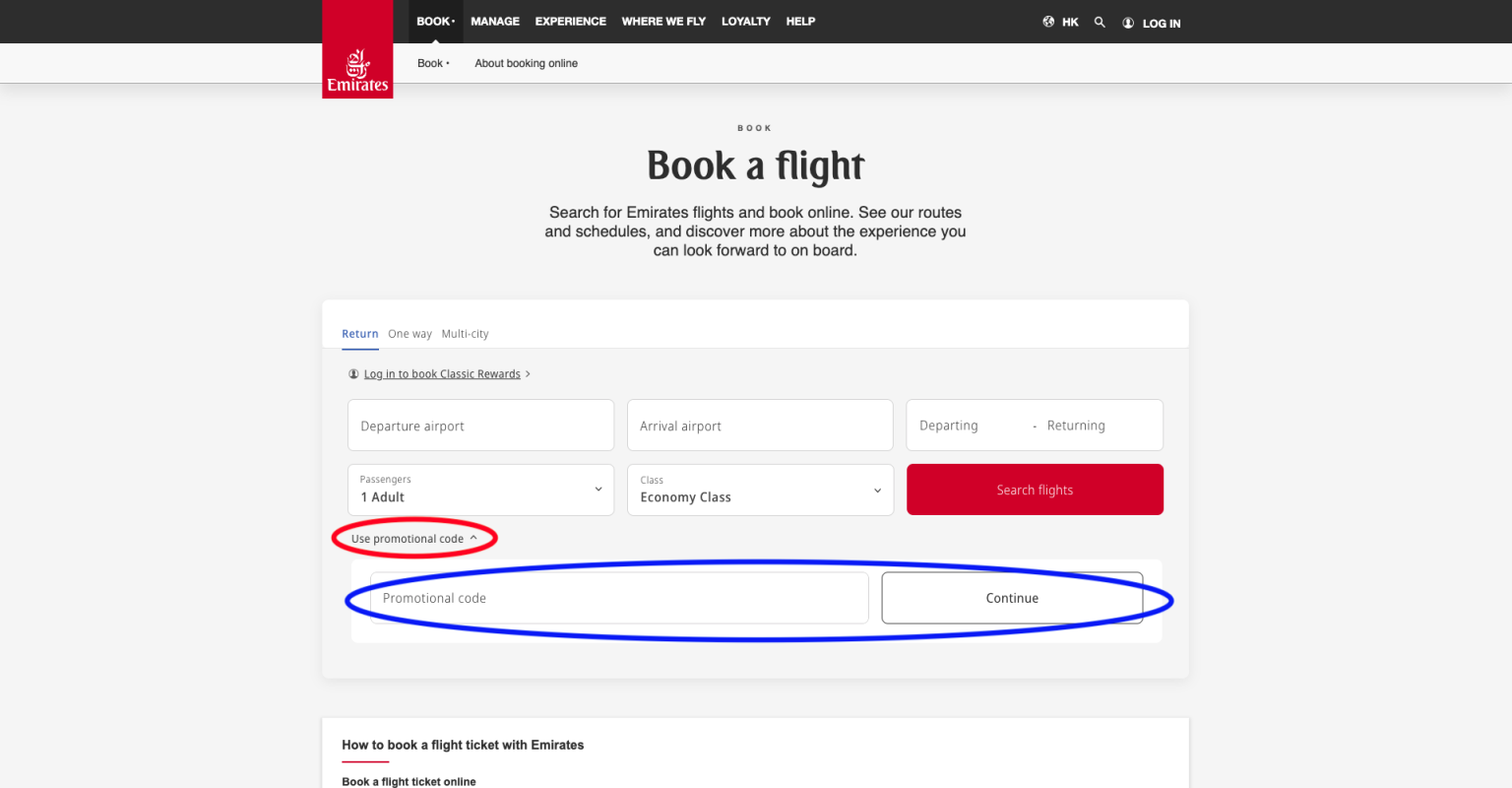 Emirates優惠碼 | 阿聯酋航空香港HSBC信用卡有Promo Code用！ | 里先生 Mr. Miles